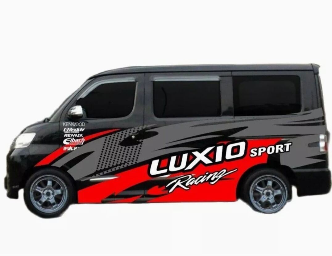 cutting sticker luxio grandmax blind van | Lazada Indonesia