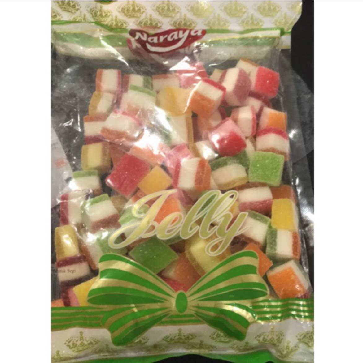 Jelly Naraya jelly bentuk segi (net 400gr) HALAL | Lazada Indonesia