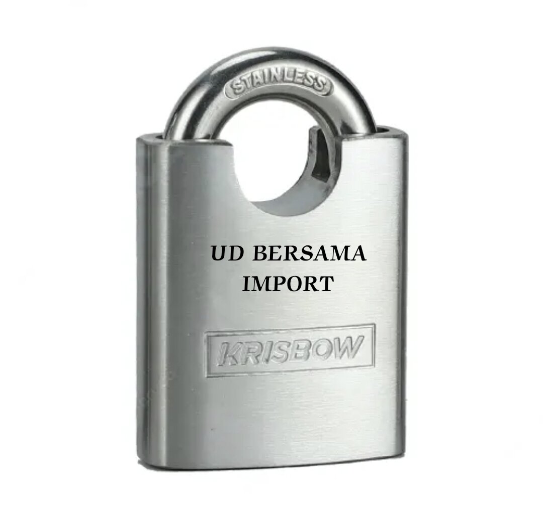 Gembok Stainless Steel 5cm/Gembok Pagar/Gembok Shackle Protect KRISBOW ...