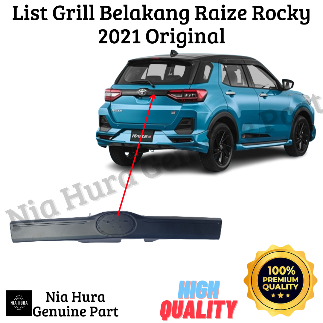List Grill Belakang Raize Rocky 2021- 2022 Original | Lazada Indonesia