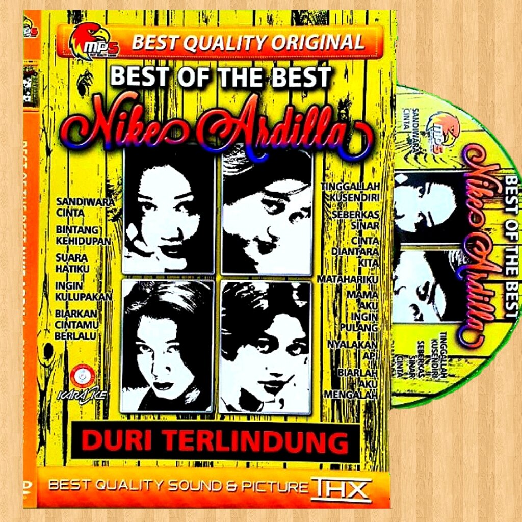 Kaset Dvd Mp5 Video Musik Lagu Nike Ardila Full album Terlaris - Kaset ...