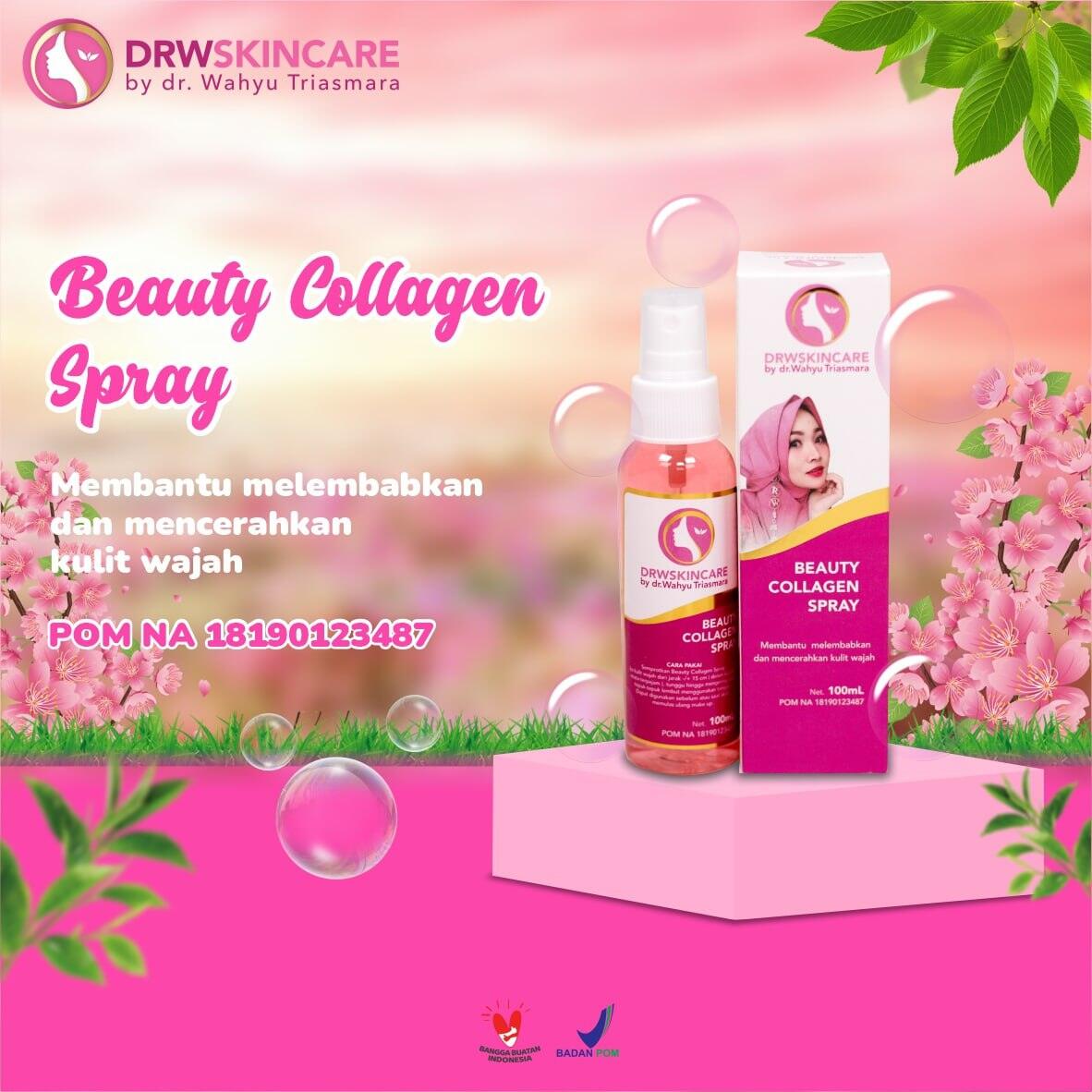 BEAUTY COLLAGEN SPRAY DRWSKINCARE GLOWING PENYEGAR WAJAH FRESH SKINCARE ...