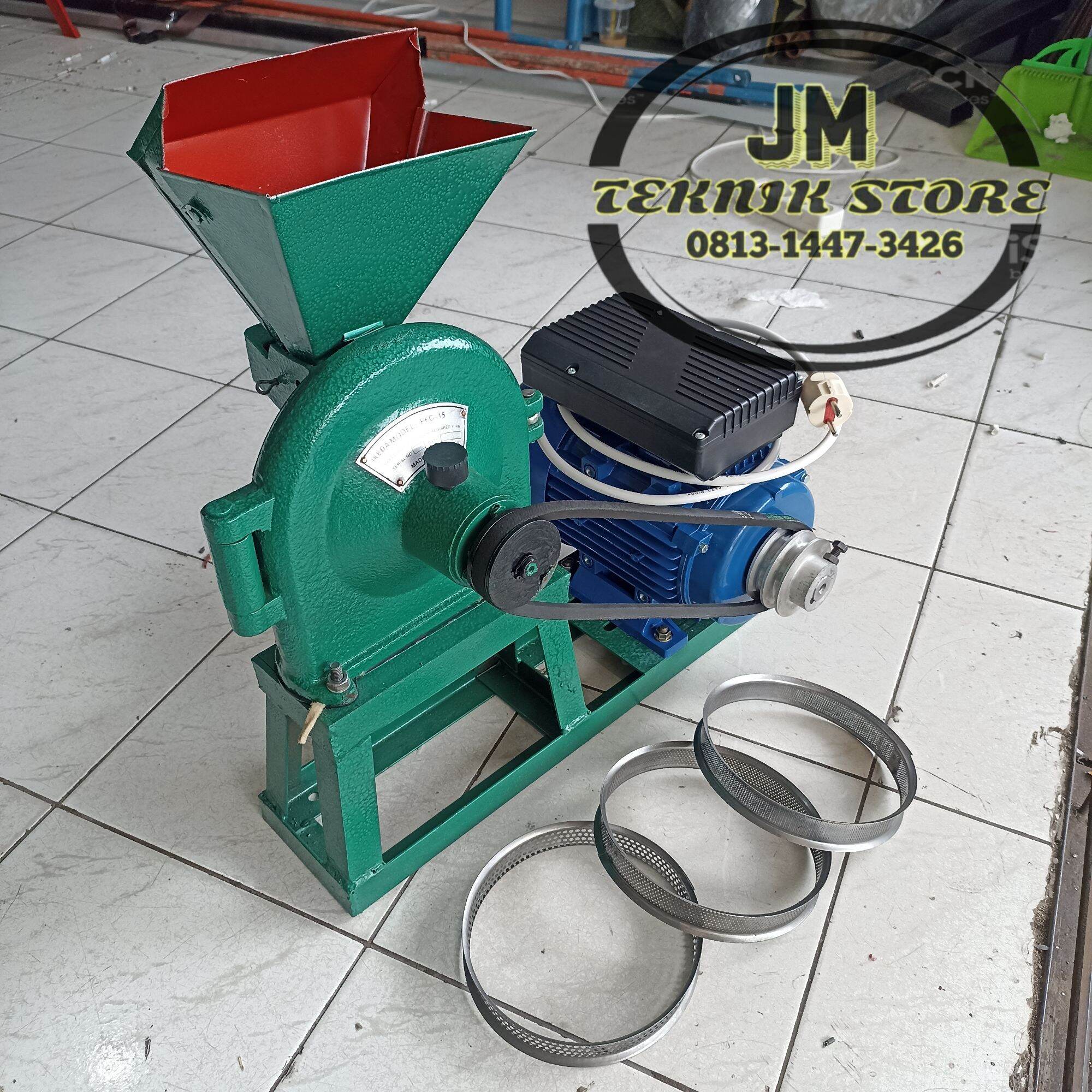 Mesin Penepung Disc Mill FFC 15 komplit Dinamo | Lazada Indonesia