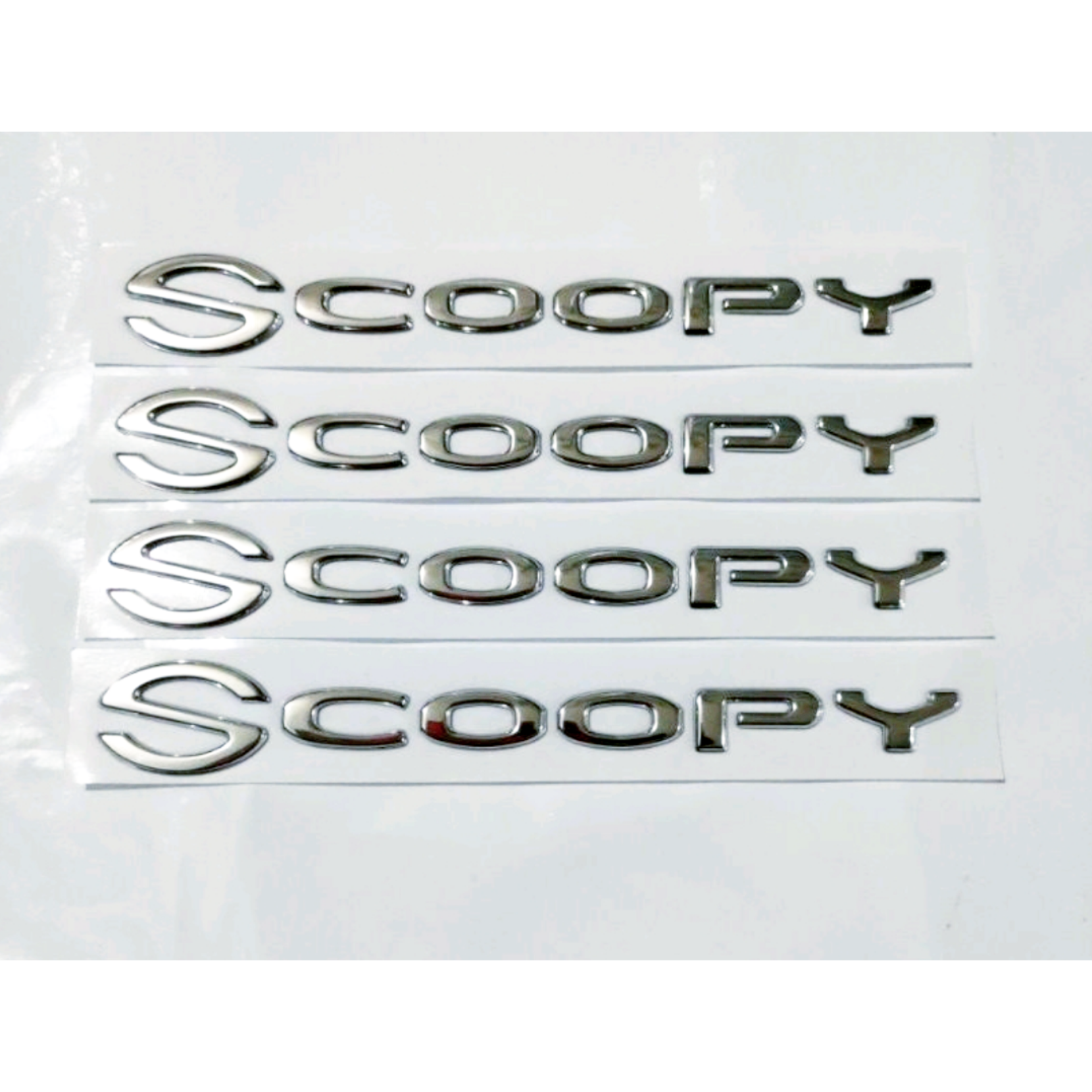 emblem logo scoopy 3D (2 pcs) | Lazada Indonesia
