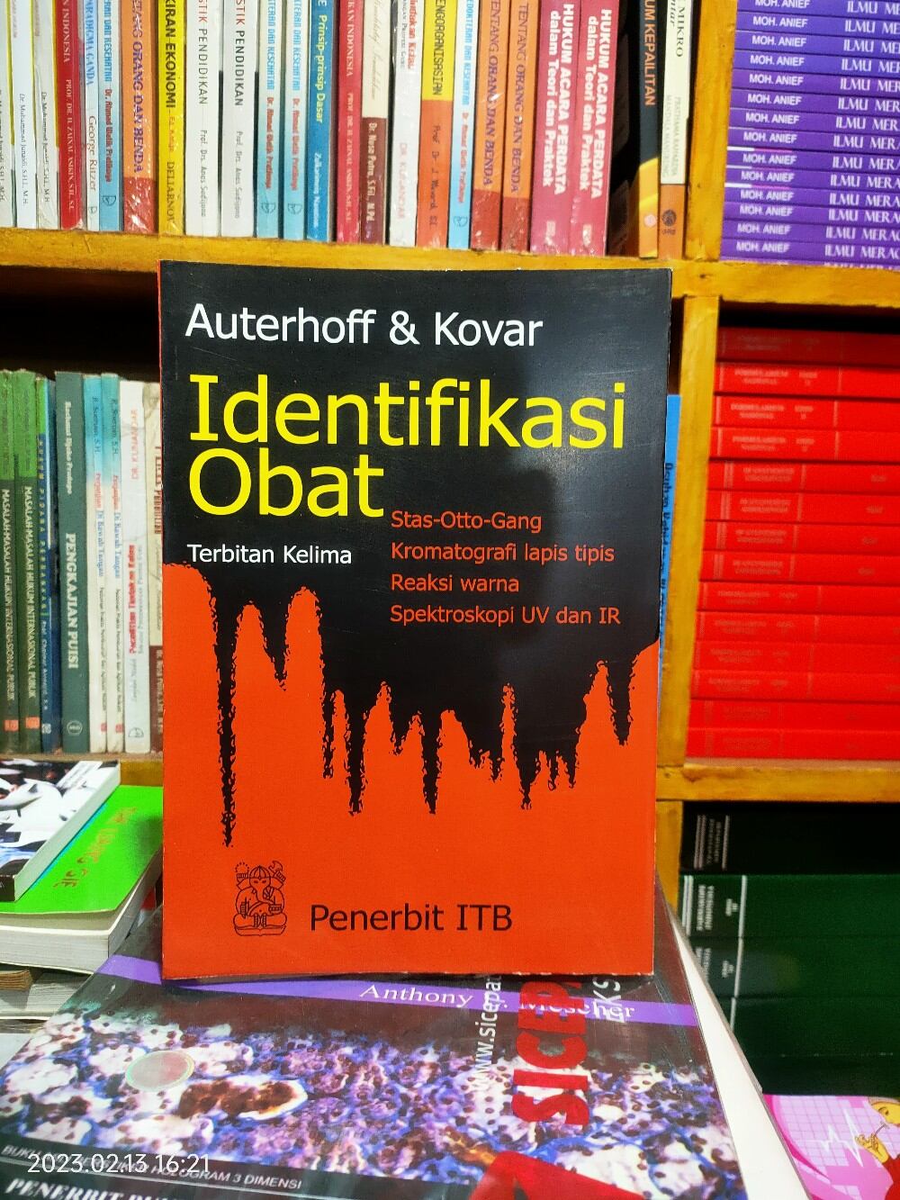 BUKU IDENTIFIKASI OBAT STAS-OTTO-GANG KROMTOGRAFI LAPIS TIPIS REAKSI ...
