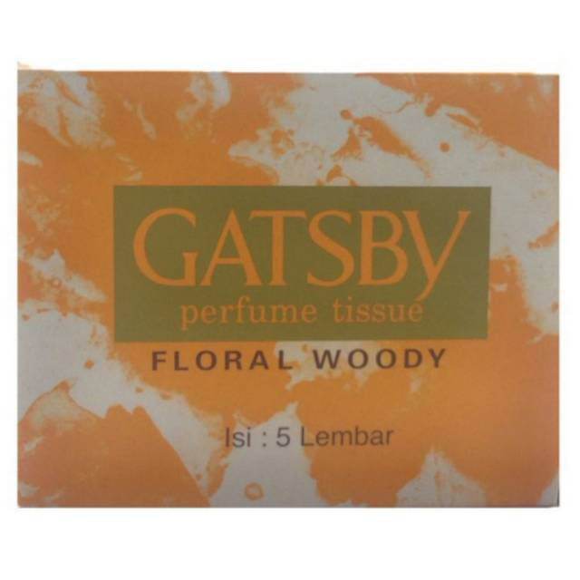 Gatsby perfume tissue floral woody isi 5 lembar | Lazada Indonesia
