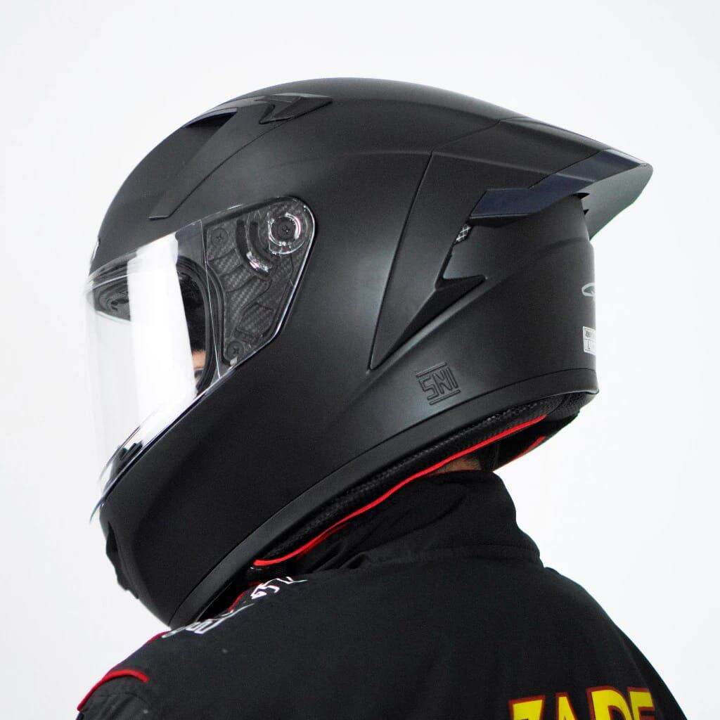 HELM ALV GENESIS FULLFACE PAKET VISOR IRIDIUM FULL WARNA SOLID ORIGINAL ...