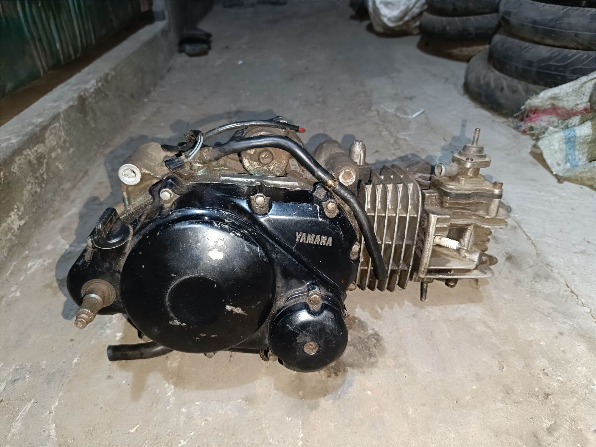Mesin Engine Yamaha Vega ZR/Jupiter Z Robot Original Copotan | Lazada ...