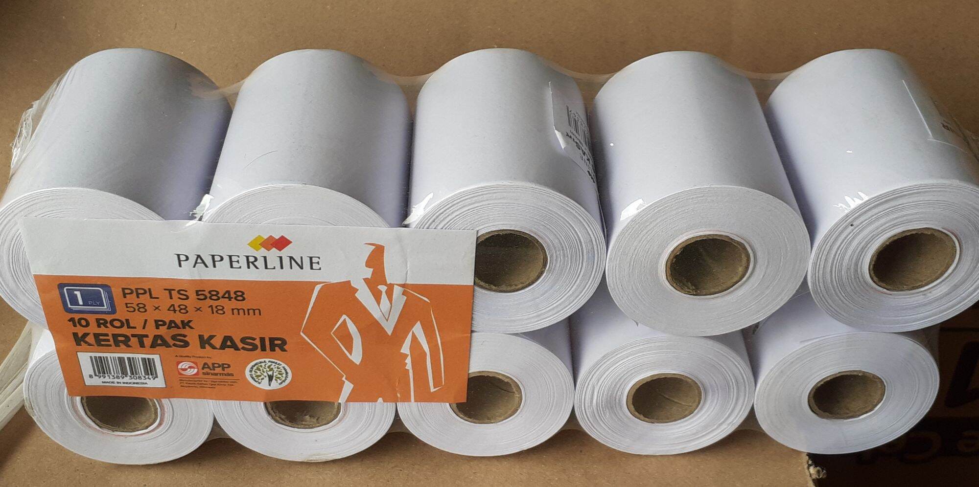 Kertas kasir/kertas struk/kertas printer 10 roll | Lazada Indonesia