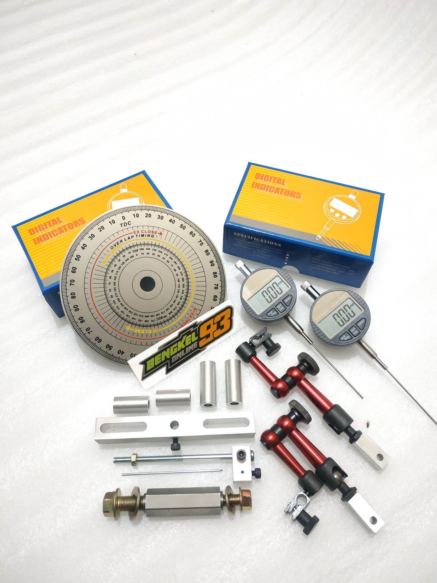 dial set digital robot busur derajat full set top piston dial indicator ...