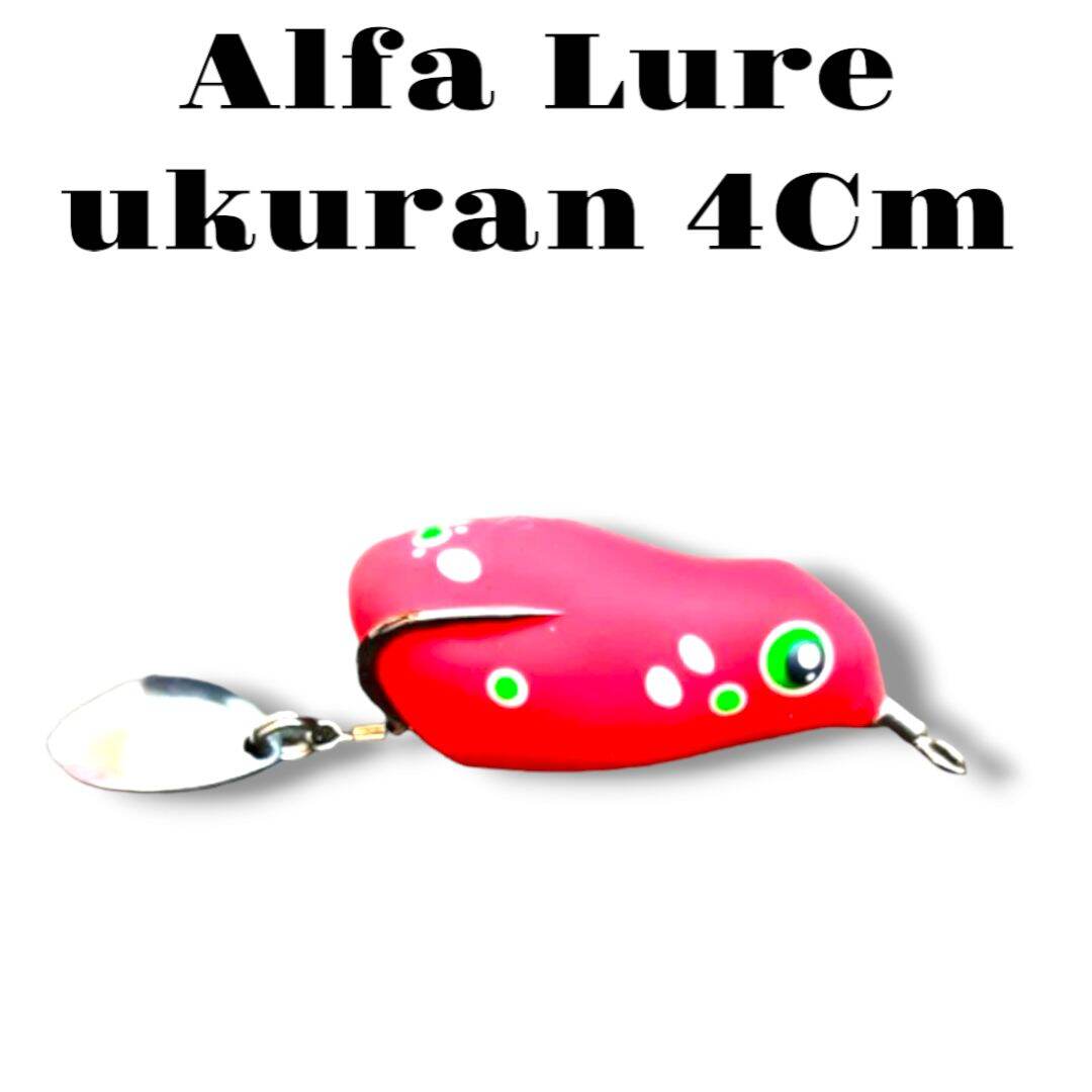 SOFT FROG ALFA LURE UKURAN 4CM .BERAT 6,3GRAM | Lazada Indonesia