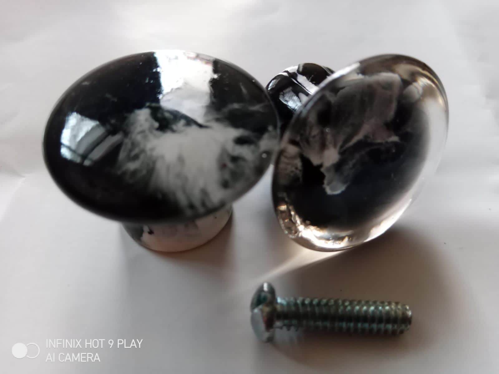 [COD]Knob knop laci fiber Knob knop pelangi Knob knop fiber Handle laci ...