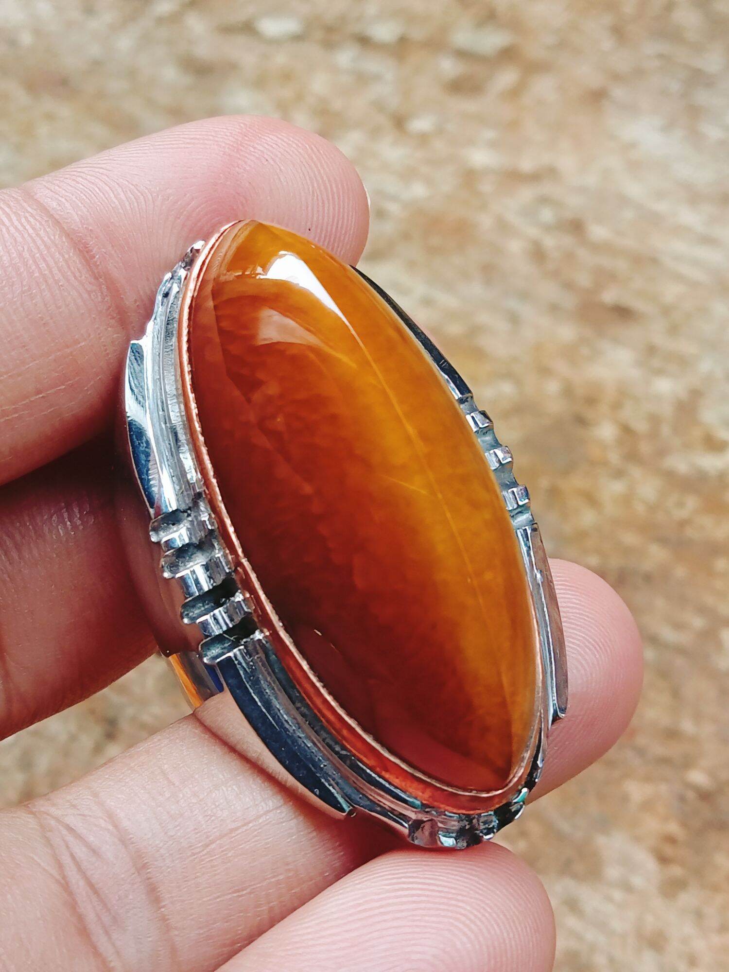 batu cincin akik pandan nanas | Lazada Indonesia