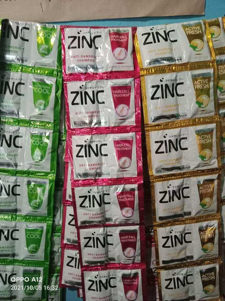 Zinc sampo sachet 12 pcs | Lazada Indonesia