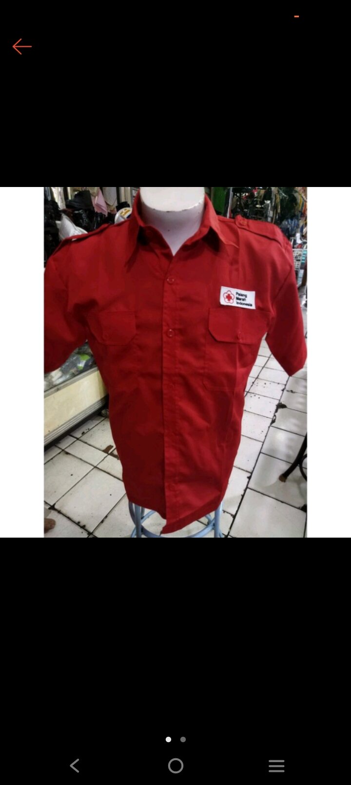 kemeja pmi baju pmi atau seragam pmi terbaru | Lazada Indonesia