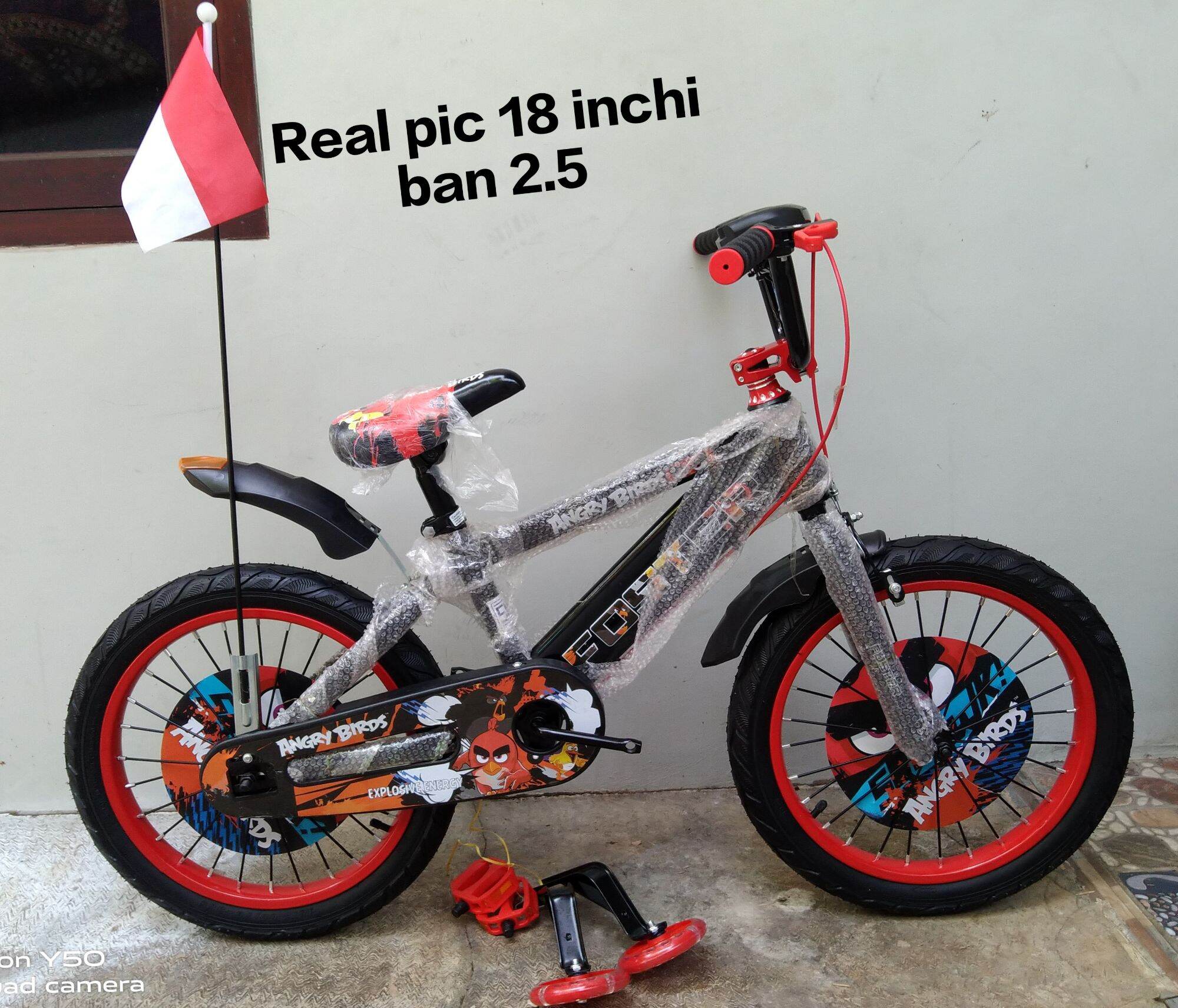 Sepeda anak ukuran 18 inch bmx Erminio | Lazada Indonesia