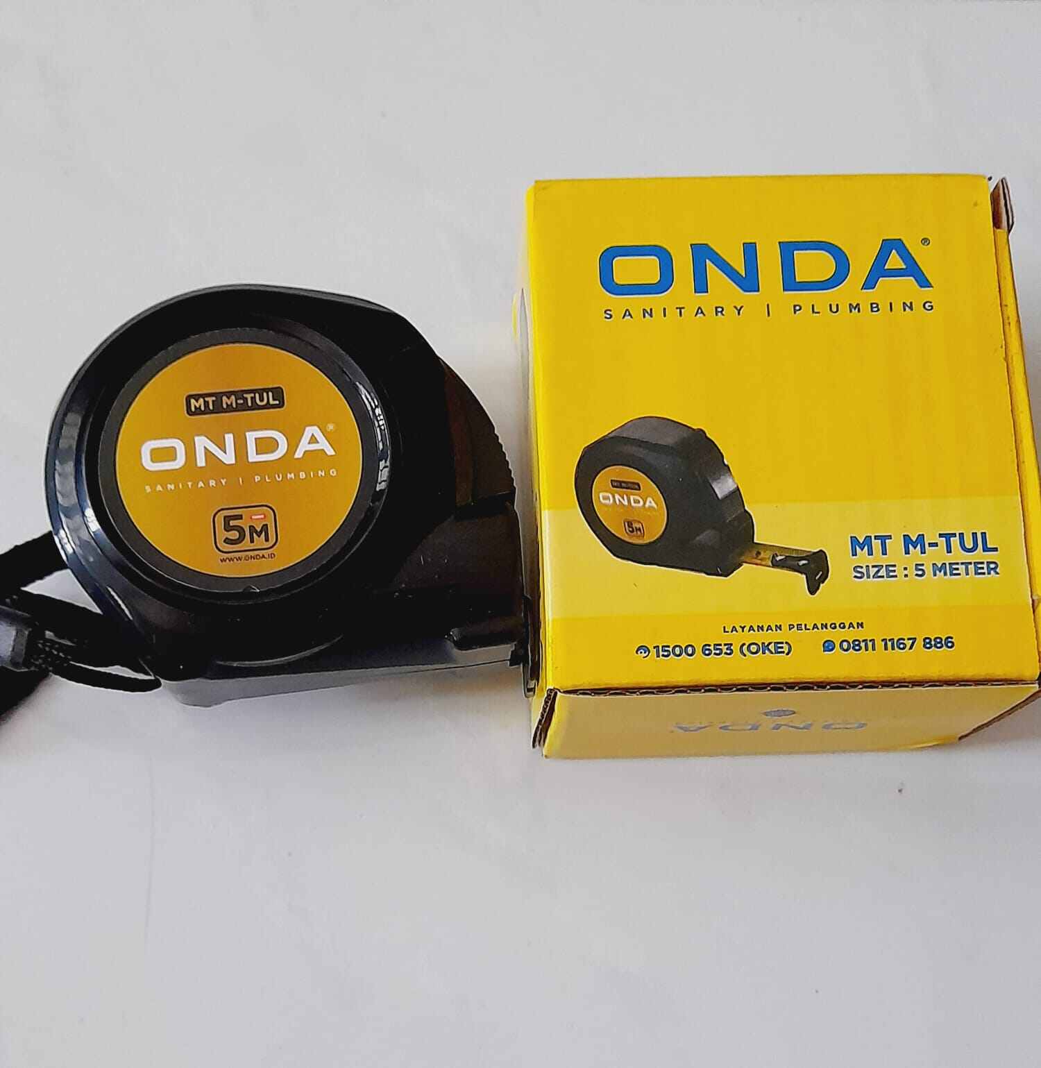 METERAN ONDA MT M-TUL SIZE 5 METER | Lazada Indonesia