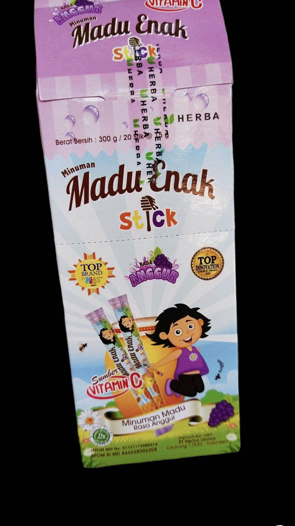 MADU ENAK STICK 1 BOX ISI 20 | Lazada Indonesia