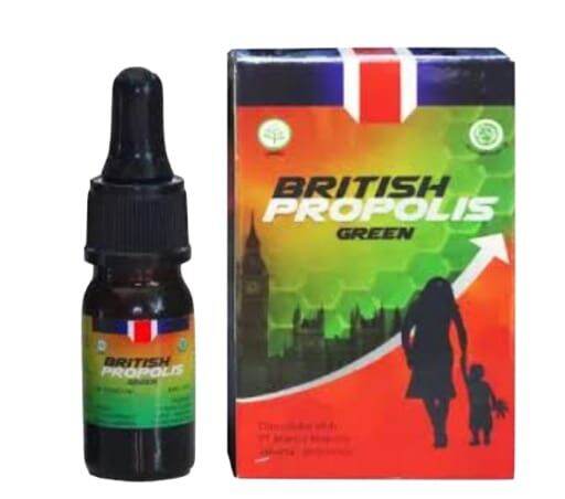 BRITISH PROPOLIS 100% Original Produk Suplemen Multivitamin Tubuh ...