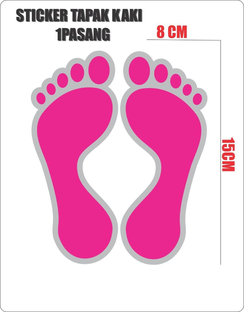 Gambar Tapak Kaki Kartun