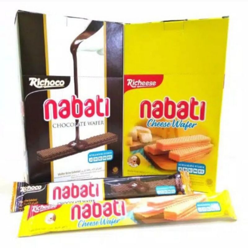 NABATI WAFER 7gr 2 pcs 1 pak isi 20pcs(150gr) | Lazada Indonesia