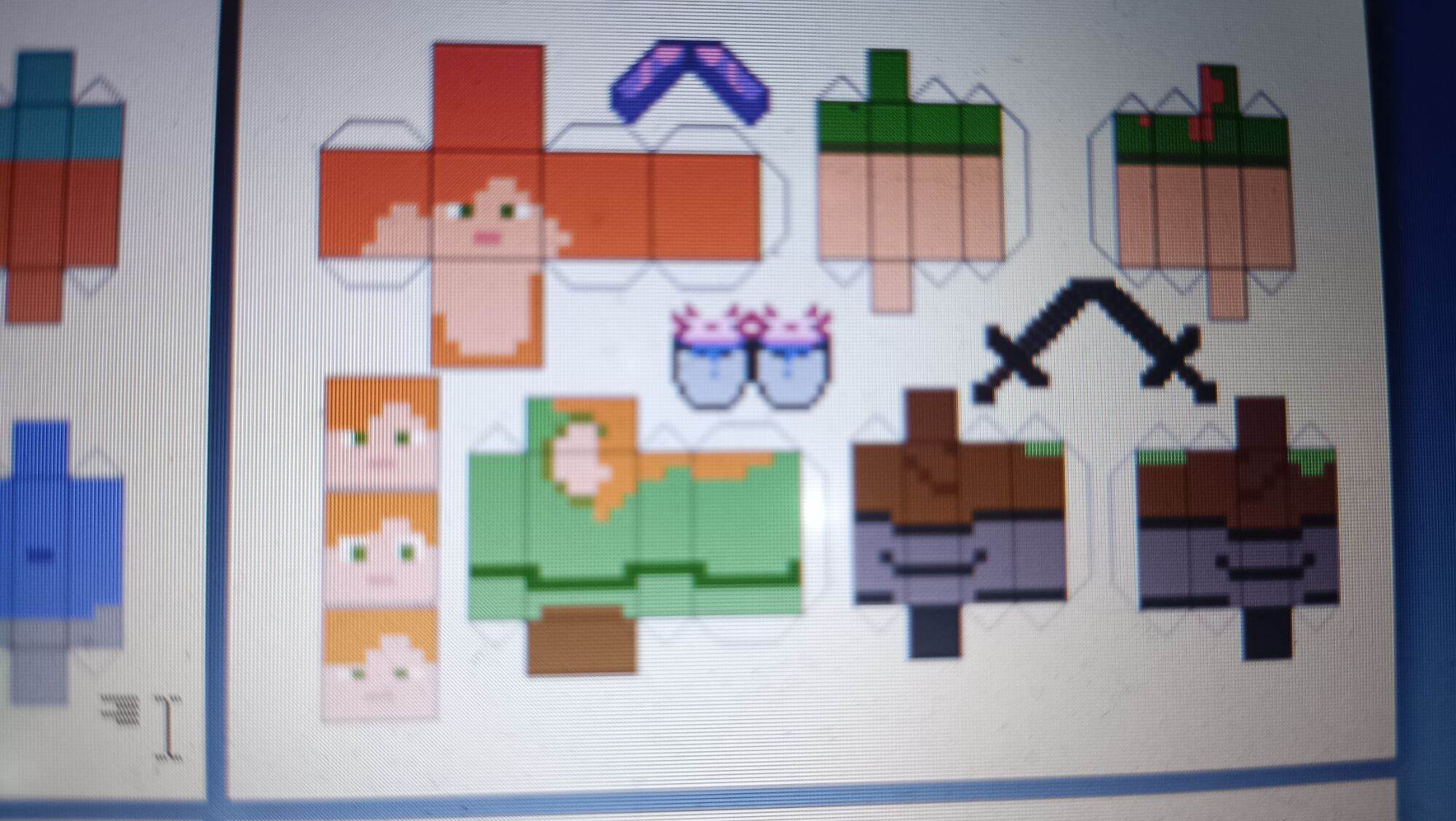 minicraft papercraft,bahan membuat minicraft, mainan anak,bahan kertas ...