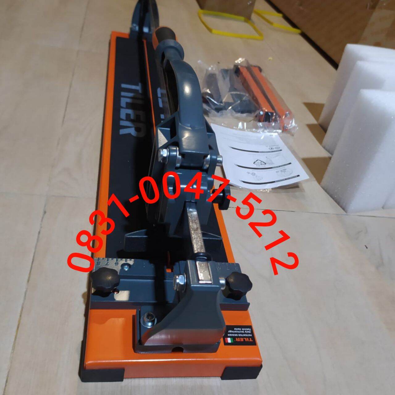 Manual tile cutter TILER mesin / alat potong granit dan kramik ukuran ...