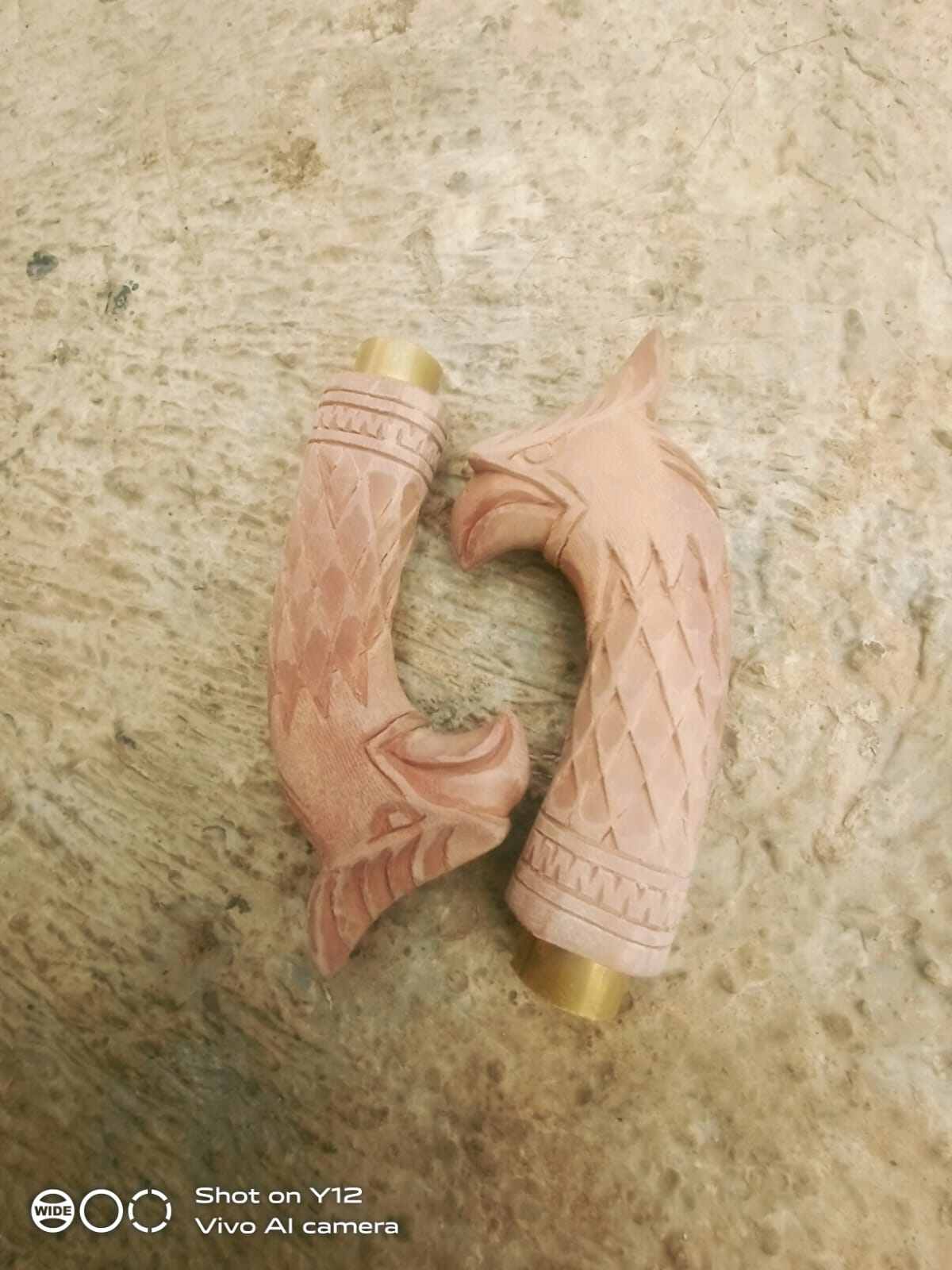 Gagang Pisau Sembelihan Motif Ukir Burung Garuda | Lazada Indonesia