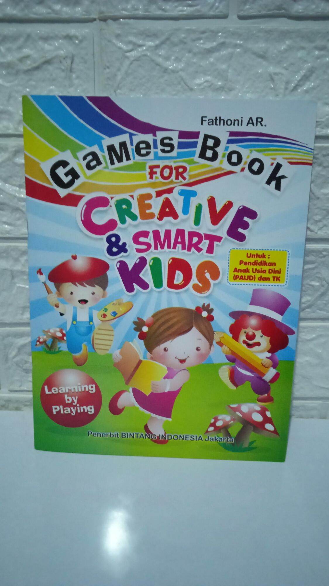 Buku Game Book For CREATIVE & SMART KIDS Untuk Anak TK Paud | Lazada ...
