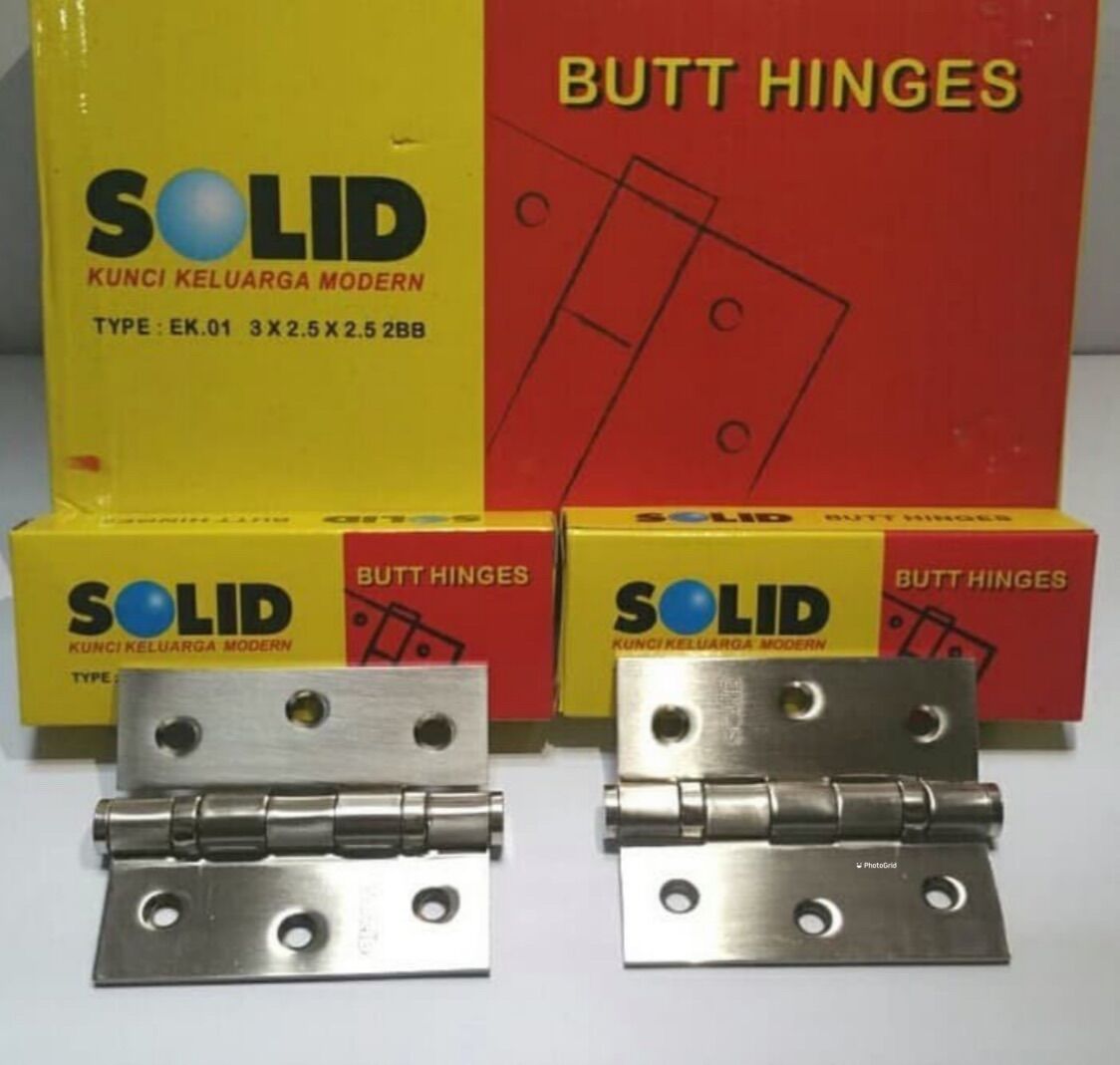 Engsel 3 Inch Solid Engsel solid EK 01 3x2,5x2,5 2BB ENGSEL SOLID 3 ...