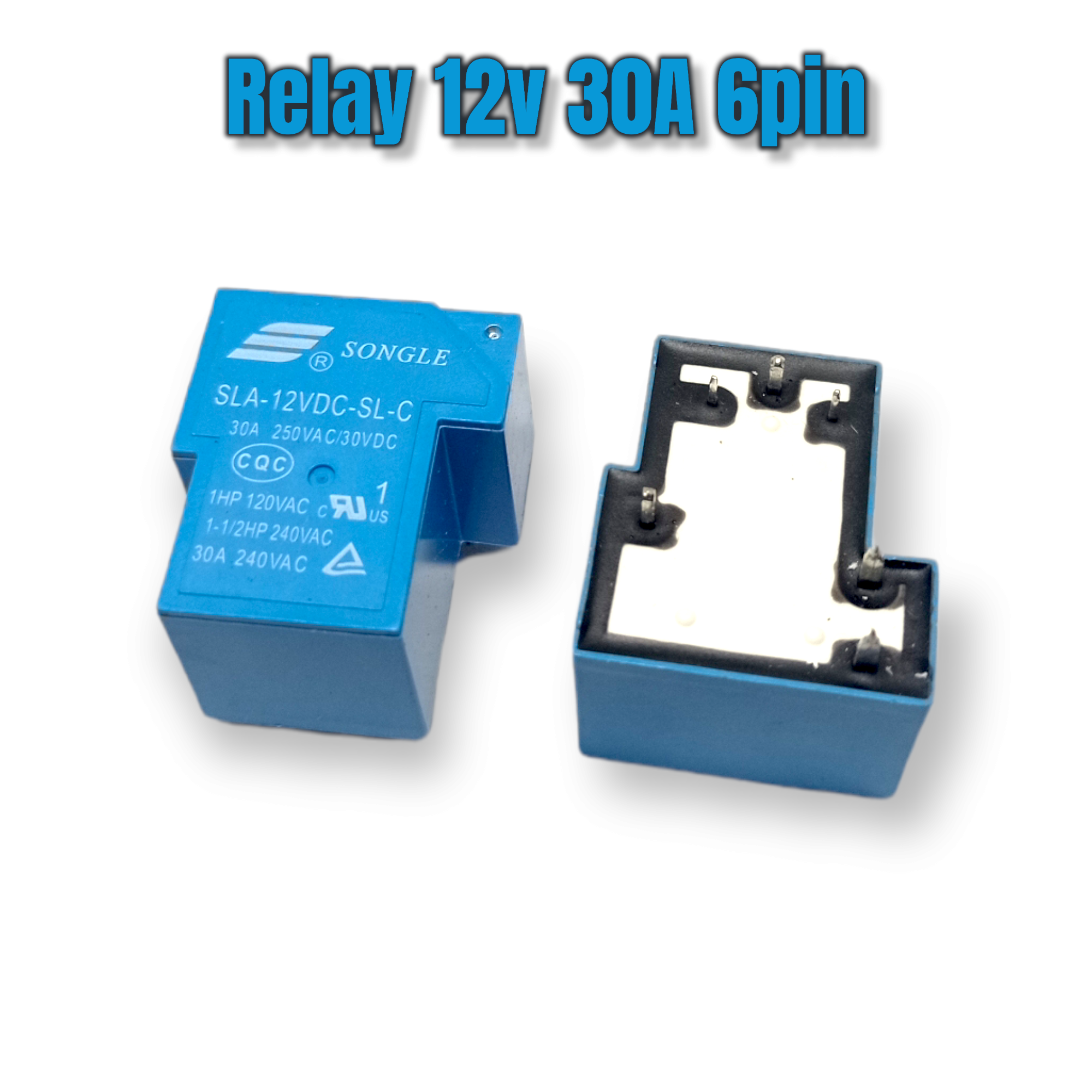 RELAY 12V 30A 6PIN SONGLE || RELAY KODOK 12V | Lazada Indonesia
