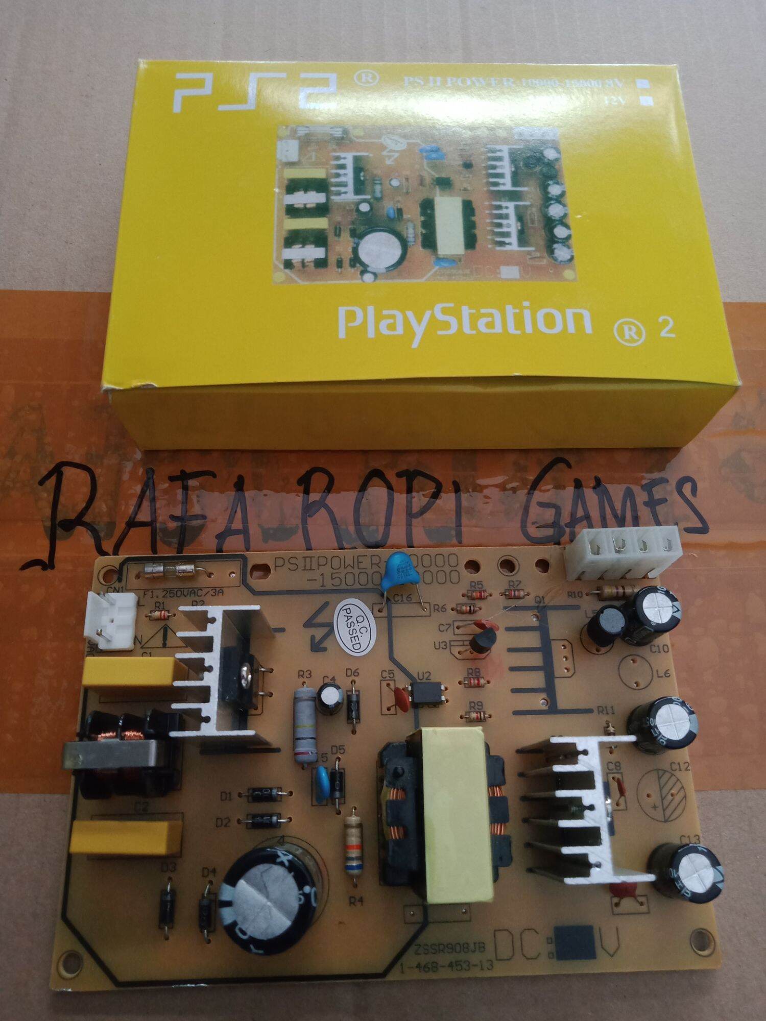 POWER SUPPLY PS2 FAT SERI 10/15/18/PSU PS2 TEBAL SERI 10/15/18 | Lazada ...