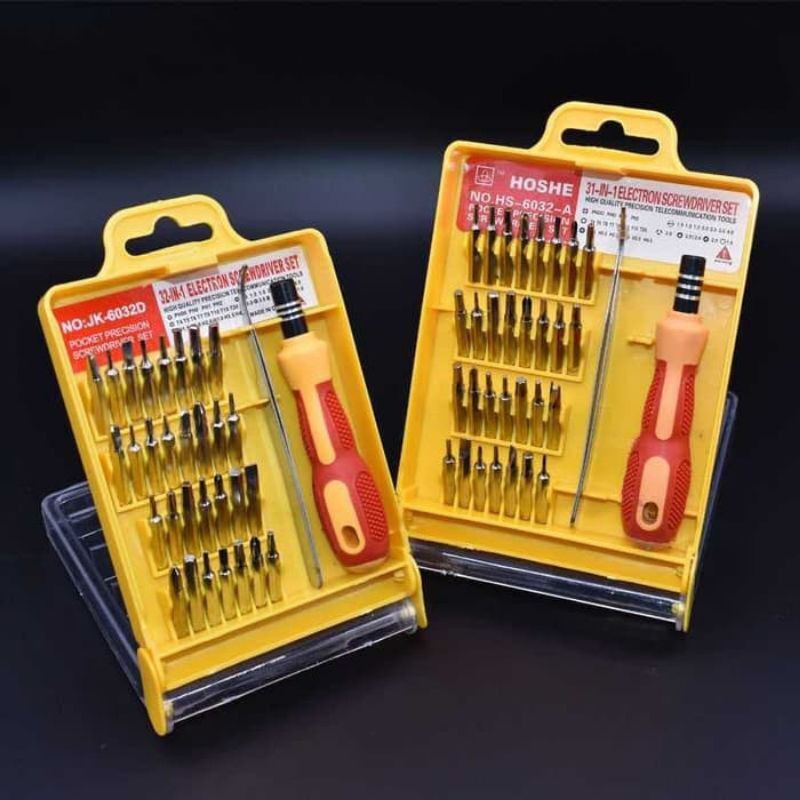 Obeng Set Toolkit Kotak 32 in 1 Lengkap Dengan Pinset | Lazada Indonesia