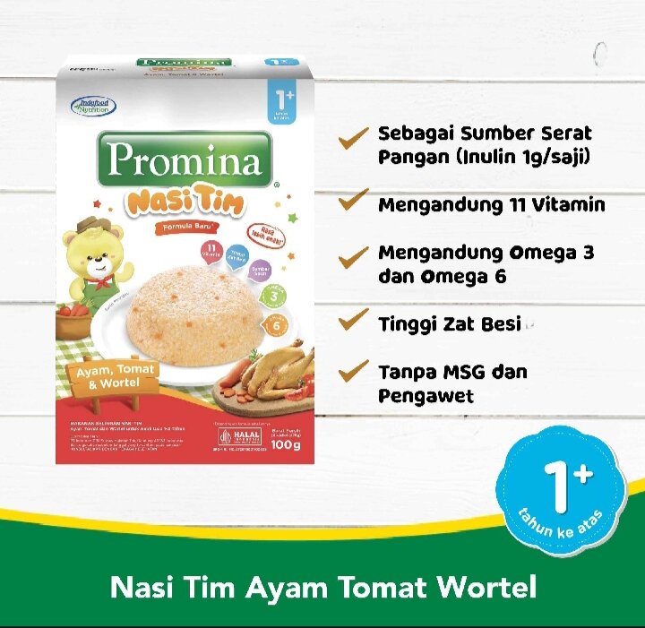Promina Nasi Tim 100gr (1+) | Lazada Indonesia