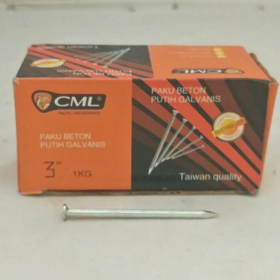 Paku beton 3 inch Camel, paku tembok putih 3 inch | Lazada Indonesia