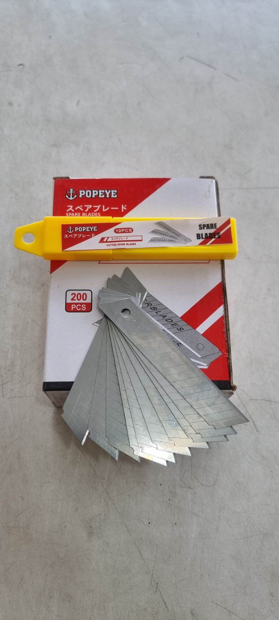 isi cutter besar 10 pcs popeye | Lazada Indonesia
