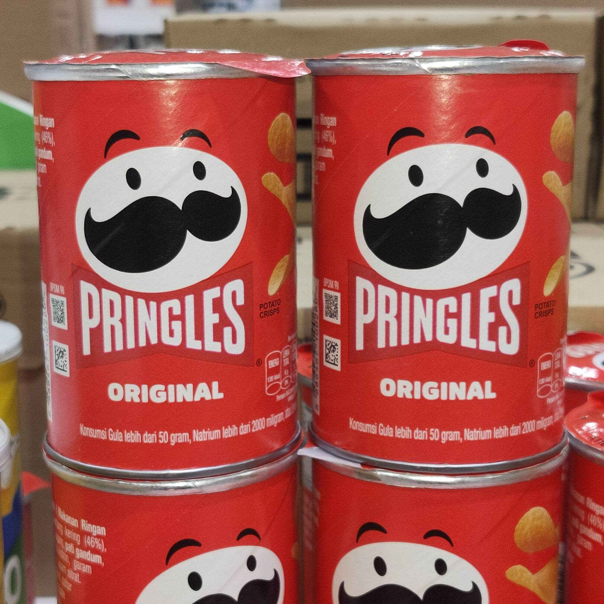 Pringles Original 42gr Kripik Kentang Snack makanan ringan | Lazada ...