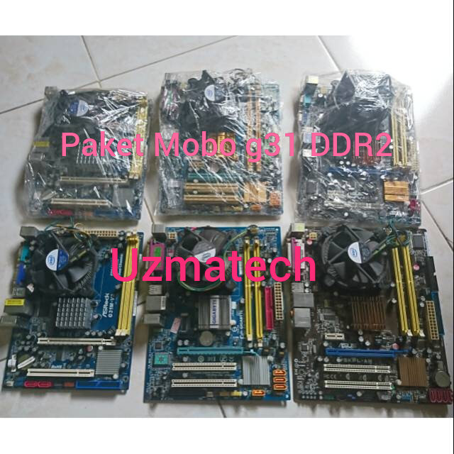 Matherboard G31 DDR2 tersedia paket +Procesor+Ram | Lazada Indonesia