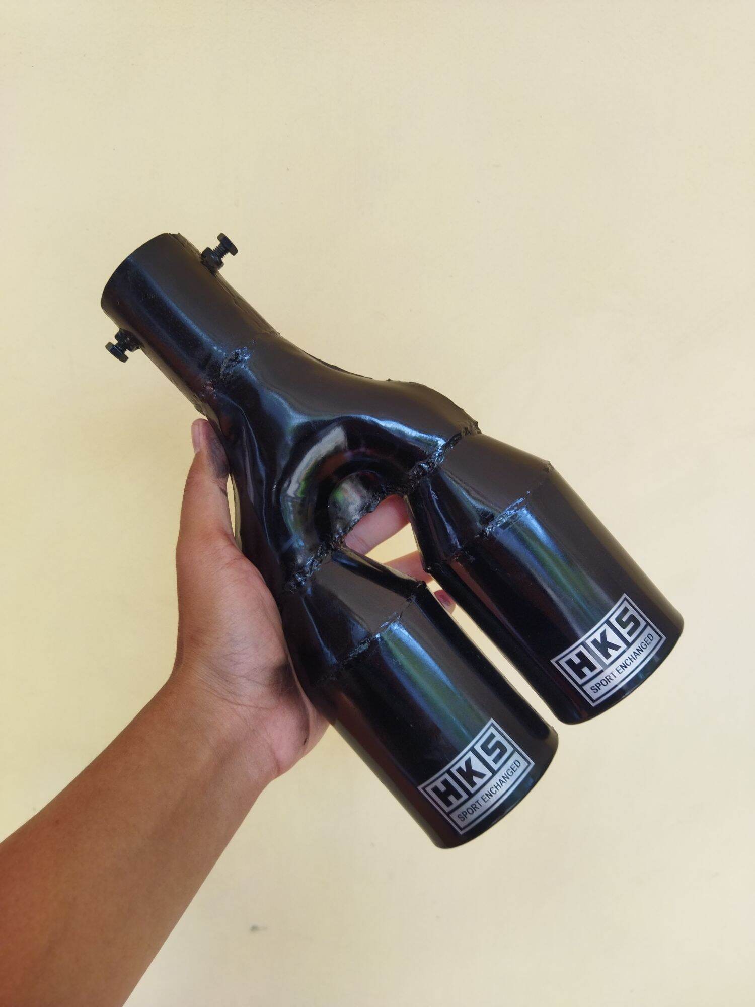 KNALPOT MOBIL SUOS SOS MODEL CABANG 2 DOUBLE SISTEM PEMASANGAN BAUT ...