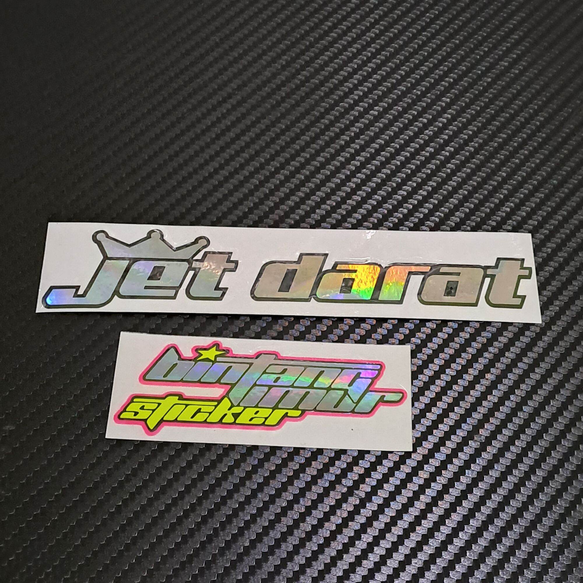 STICKER STIKER JET DARAT CUTTING STICKER | Lazada Indonesia