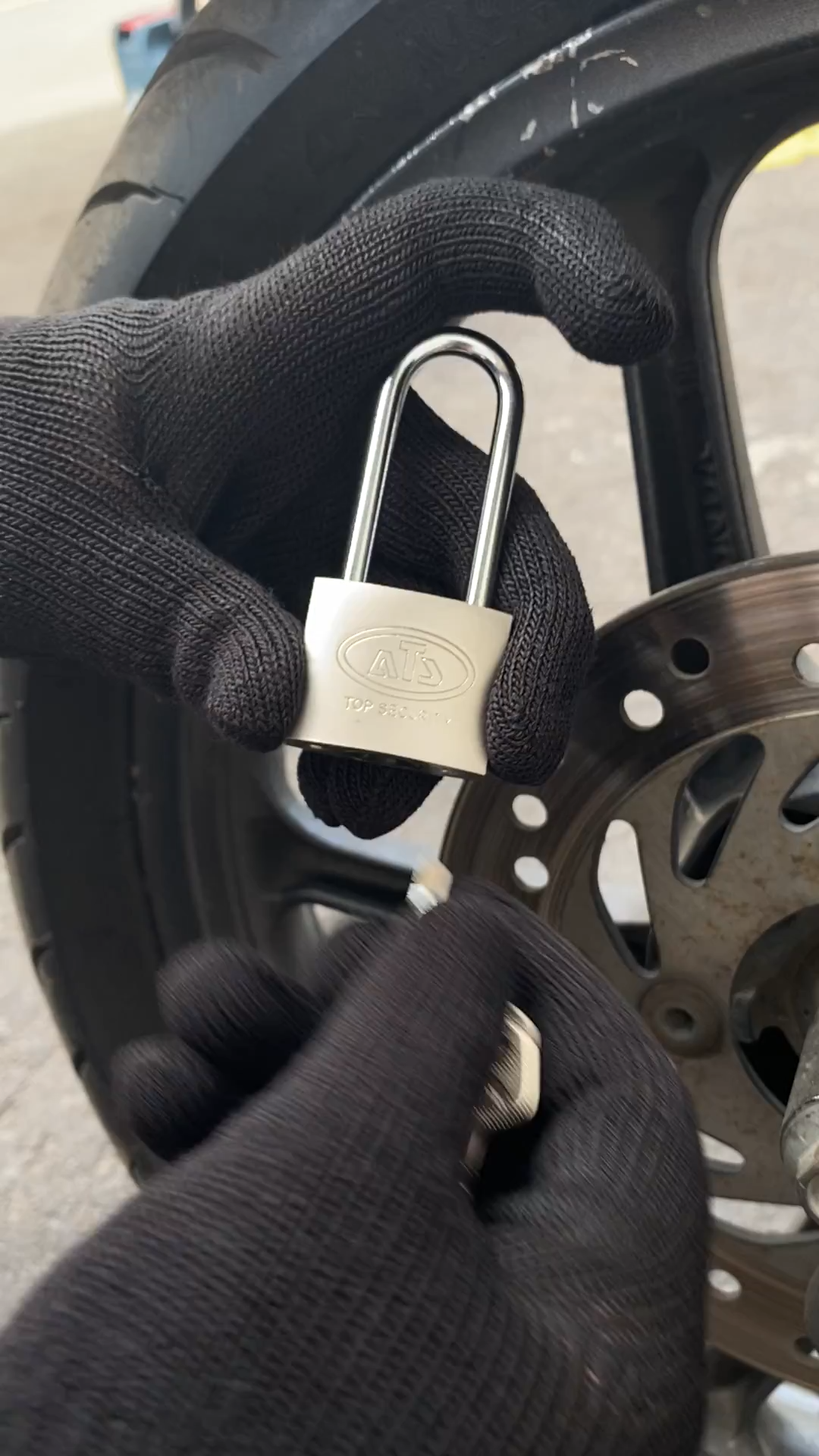 Kunci Gembok Padlock ATS 30 40 50 60 70 MM Leher Panjang | Lazada Indonesia