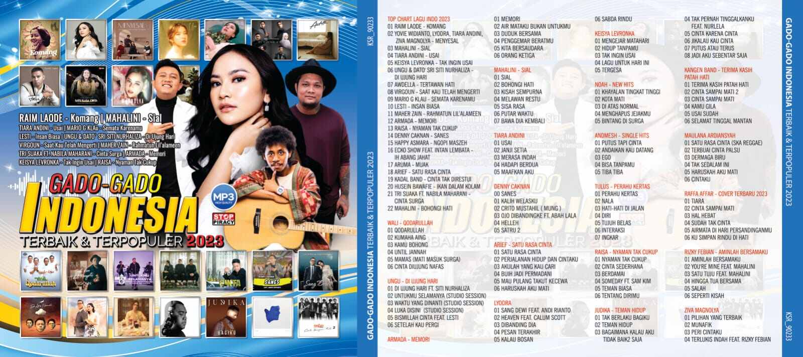 KASET LAGU MP3 2023: GADO" INDONESIA/POP INDO 2023 | Lazada Indonesia