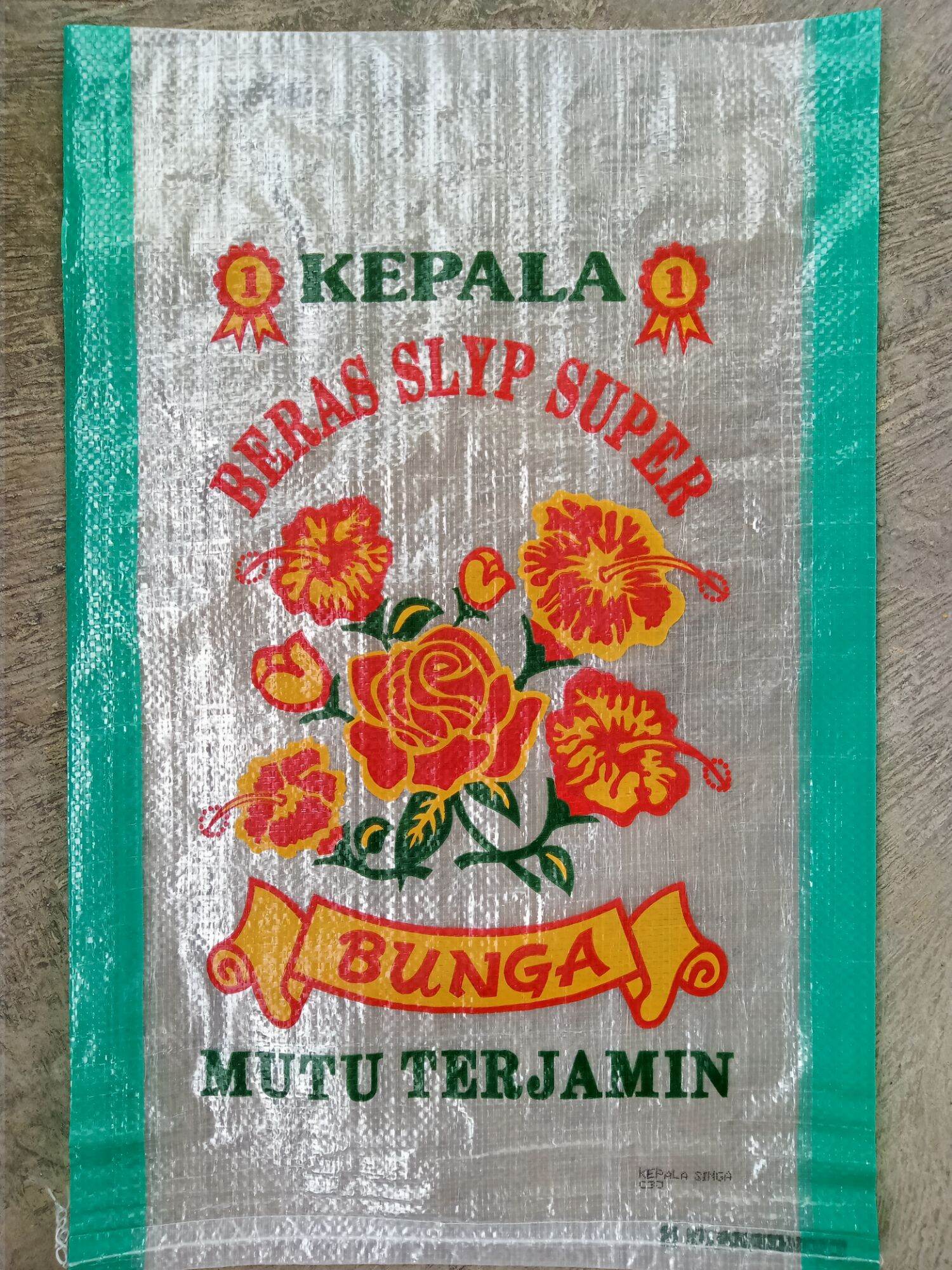 Karung Beras 10kg Cap Bunga - isi 50 lembar | Lazada Indonesia