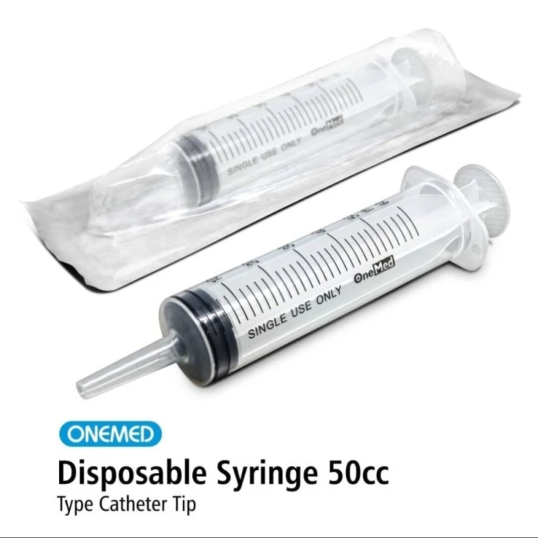 Spuit syringe 50 ml cc chateter tip alat sonde spoit 50cc | Lazada ...