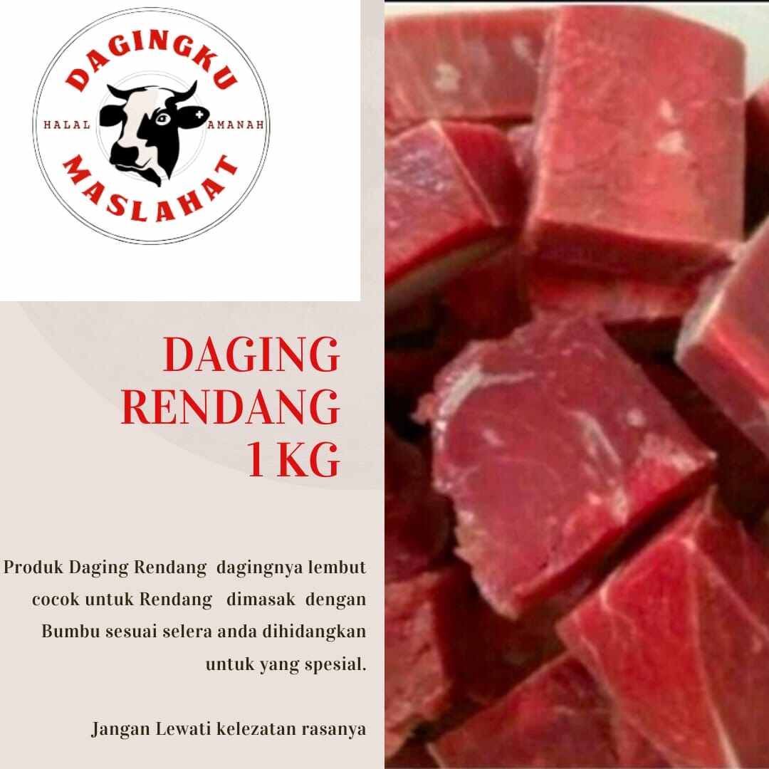 Daging Rendang 1 kg | Lazada Indonesia