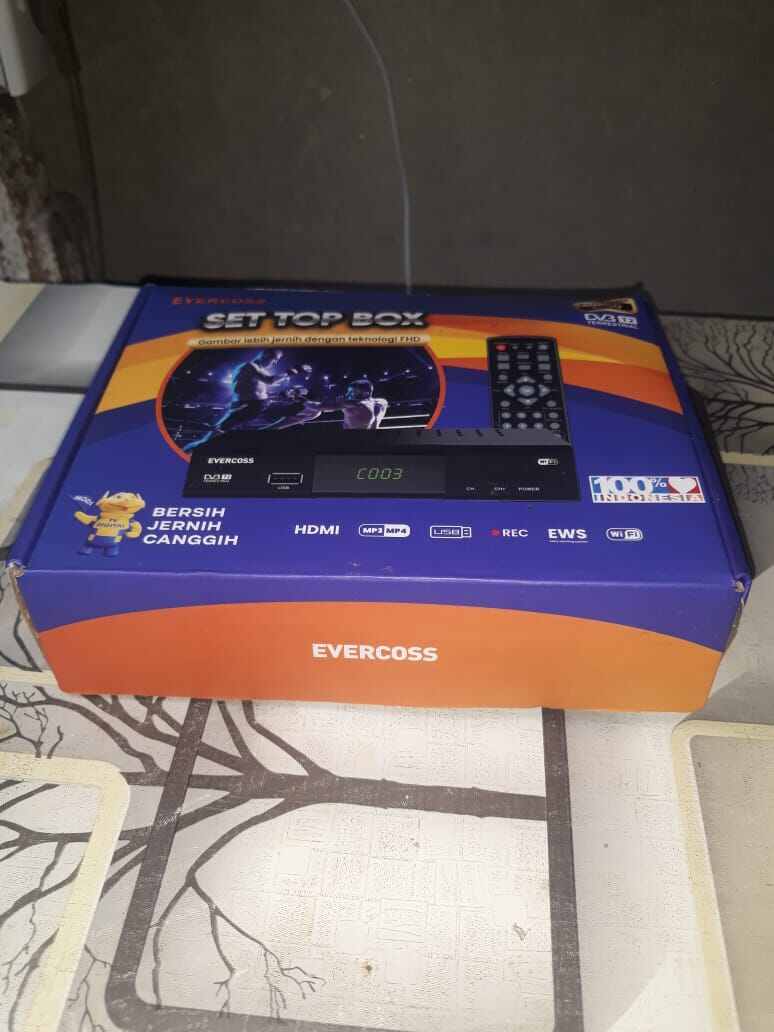 set top box t2 evercros | Lazada Indonesia