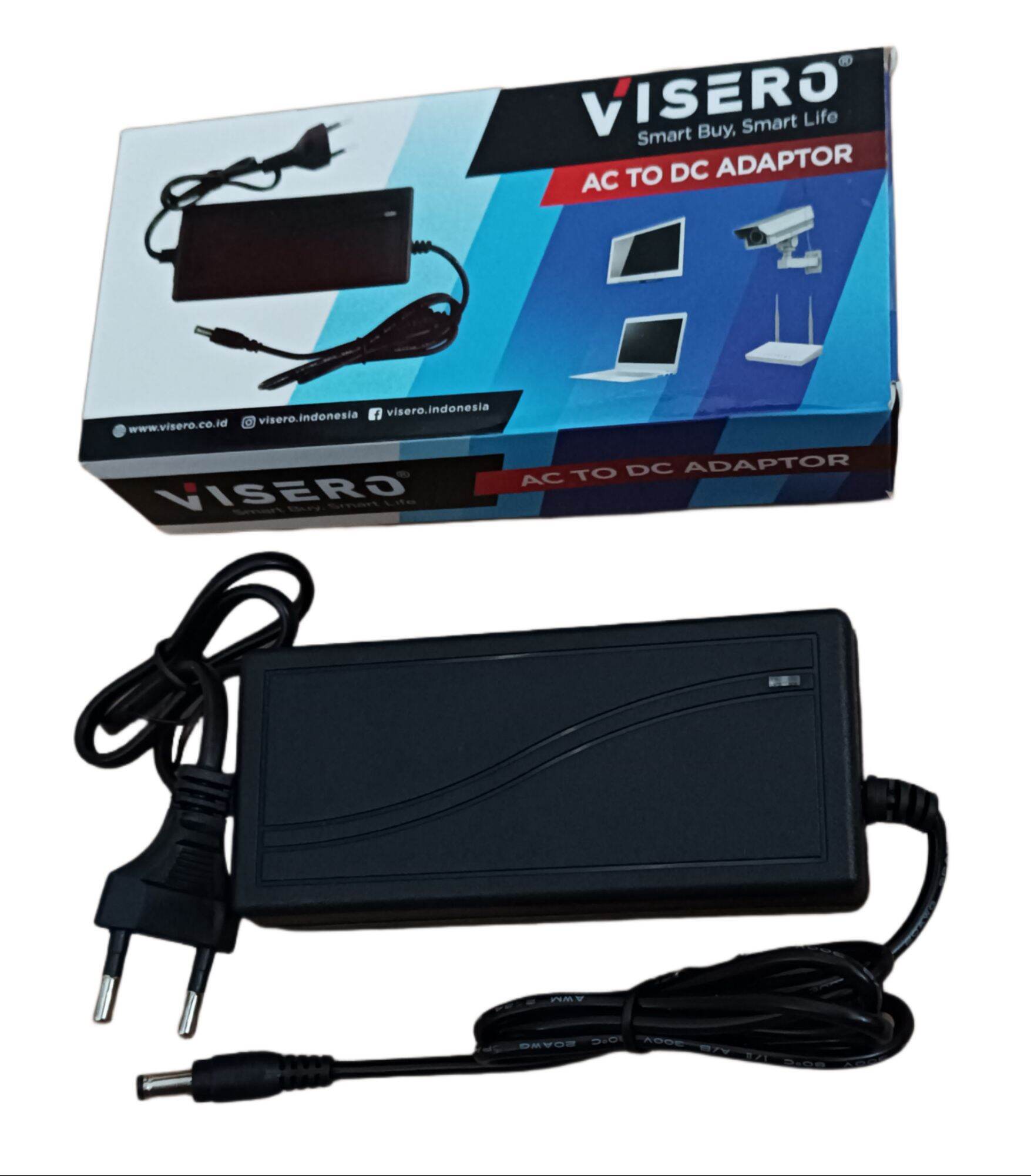 Visero Adaptor AC to DC | Lazada Indonesia