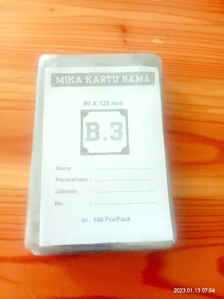 Mika id card B.3 9x12cm-1 pcs | Lazada Indonesia