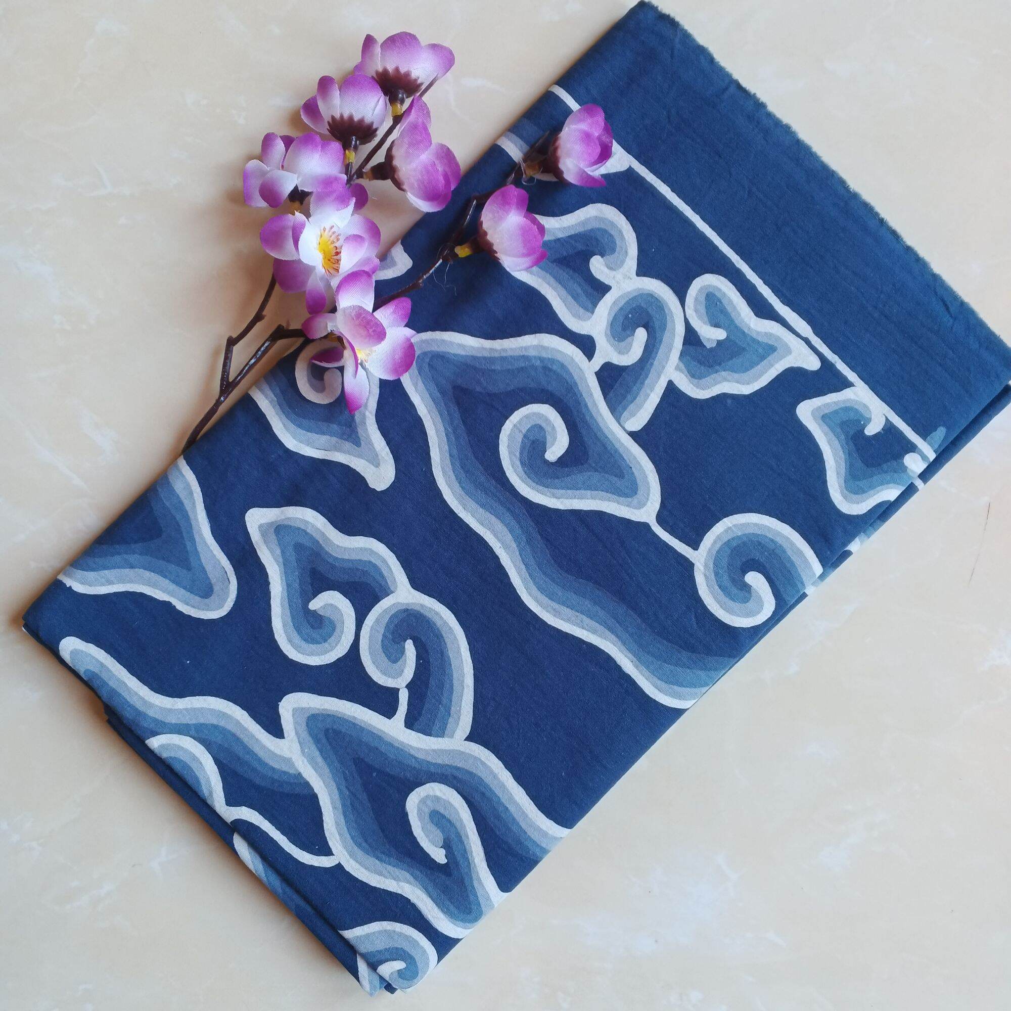 Kain Batik TULIS Premium, Motif Mega Mendung Abu Abu khas Cirebon ...