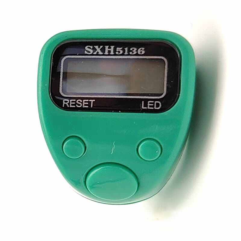 Tasbih digital led mini alat penghitung Dzikir alat hitung digital ...